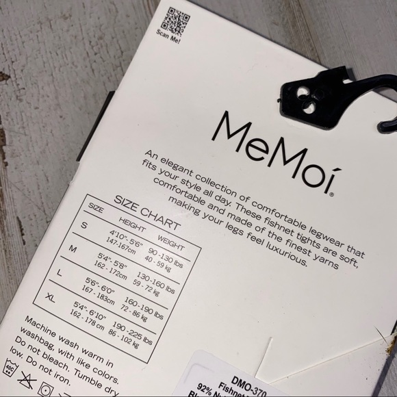 MeMoi | Accessories | Memoi Black Fishnet Tights | Poshmark